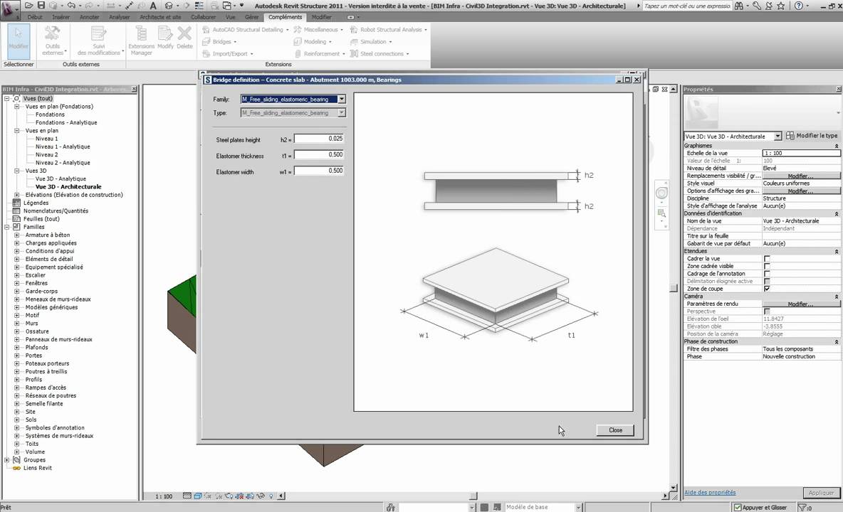 2 BIM Infra Bridge Creation - YouTube