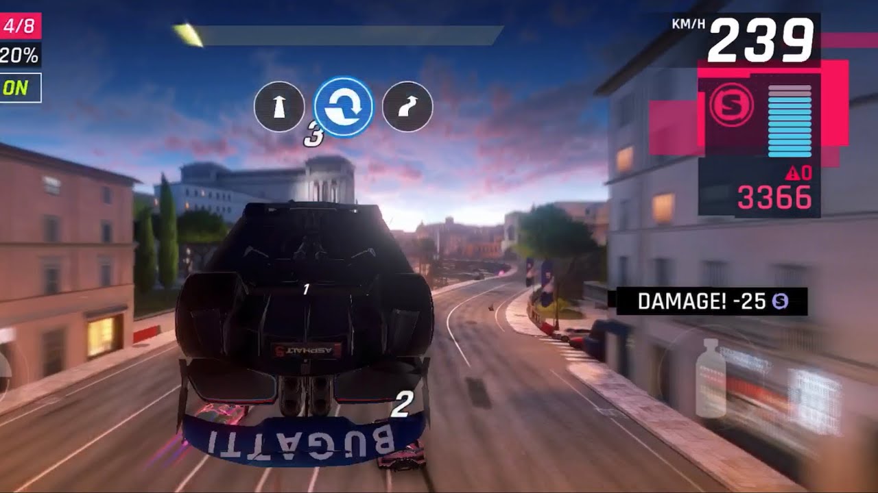 Asphalt 9 / Rome / Bugatti Bolide - YouTube
