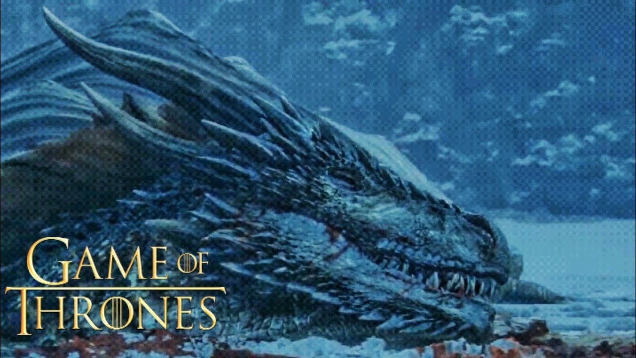 Viserion death scene- Game of thrones | Night King vs Dragons | Game of ...