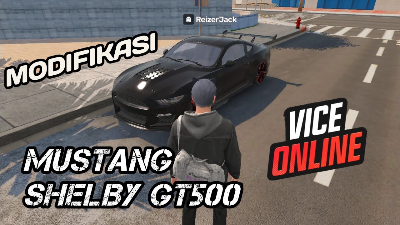 MODIFIKASI MOBIL MUSTANG SHELBY GT500 ( VICE ONLINE) - YouTube