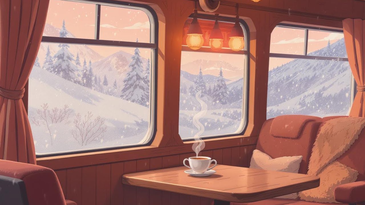 [ASMR] Cozy Train Ride Ambience 🚆🌧️ | Gentle Rattling, Rain For Focus ...