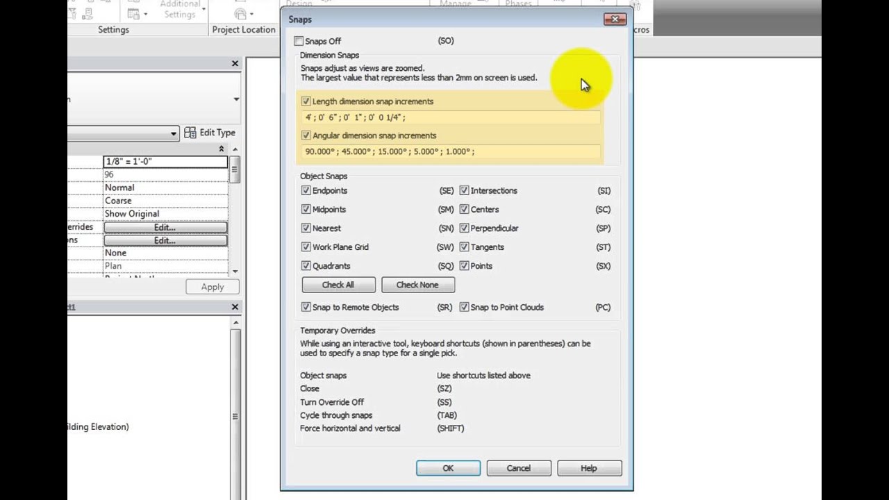 Understanding Units and Snaps CADLearning Lesson - YouTube