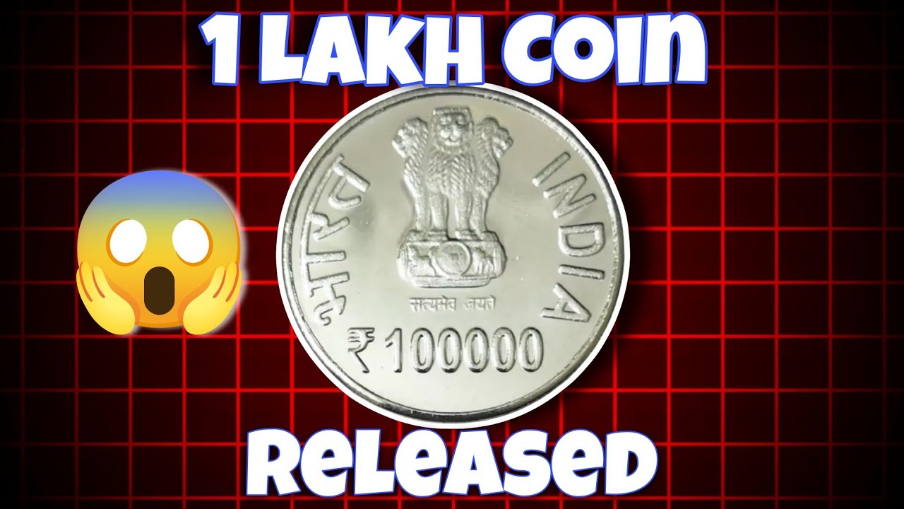 100000 Rupees Coin