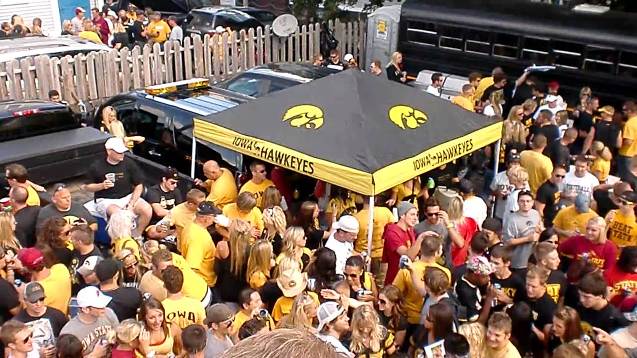 Iowa vs. ISU Tailgate - YouTube