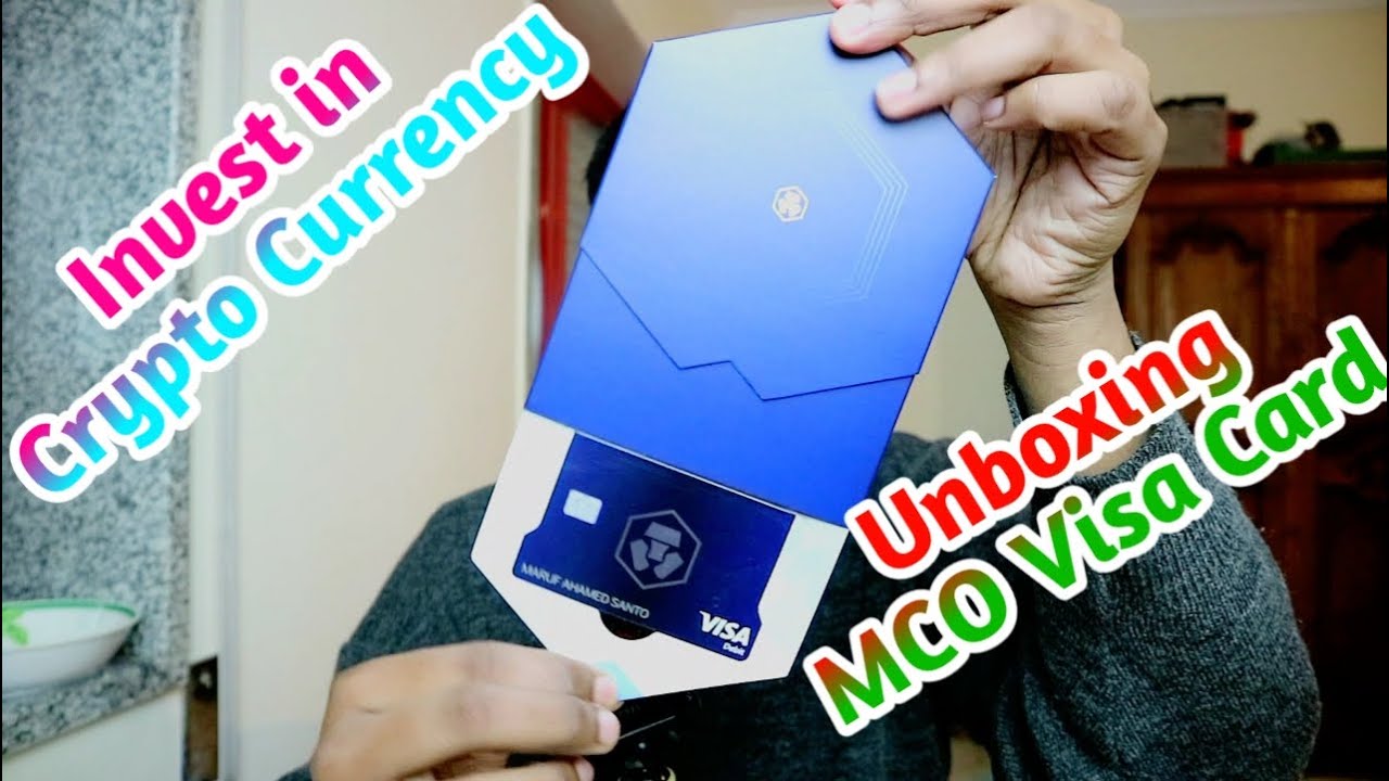 Unboxing First MCO Visa Card + Review - YouTube