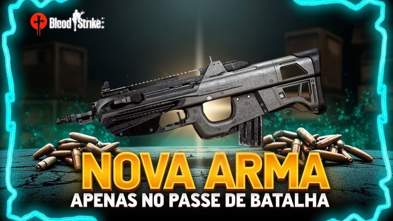 🎉Atualização Blood Strike! Nova Arma + Skins GRÁTIS + Evento Round 6 ...