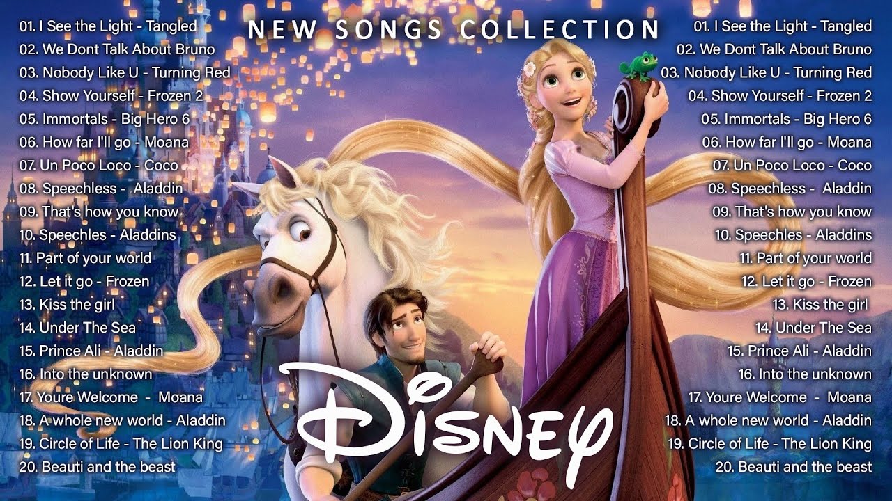 Tangled 👸🏻 Disney New Songs Collection 🪴 Top Disney Classic Songs ⭐ ...