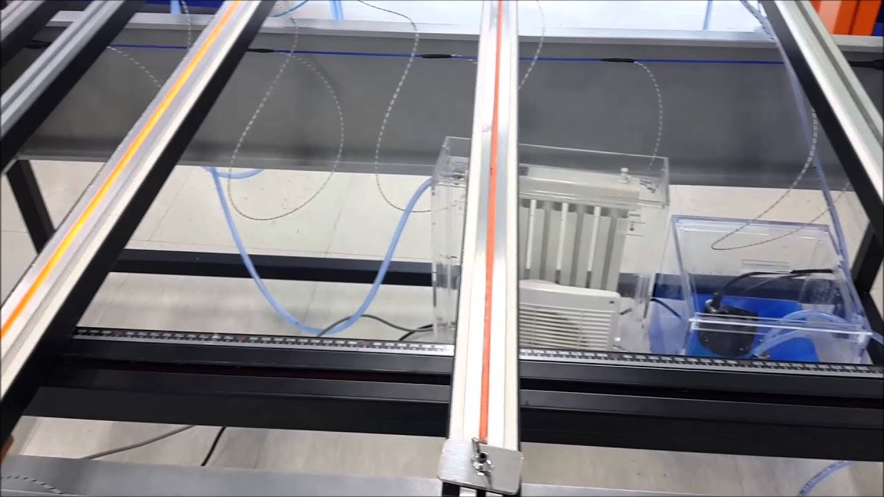 Big size acrylic panel bending machine BM12 - YouTube