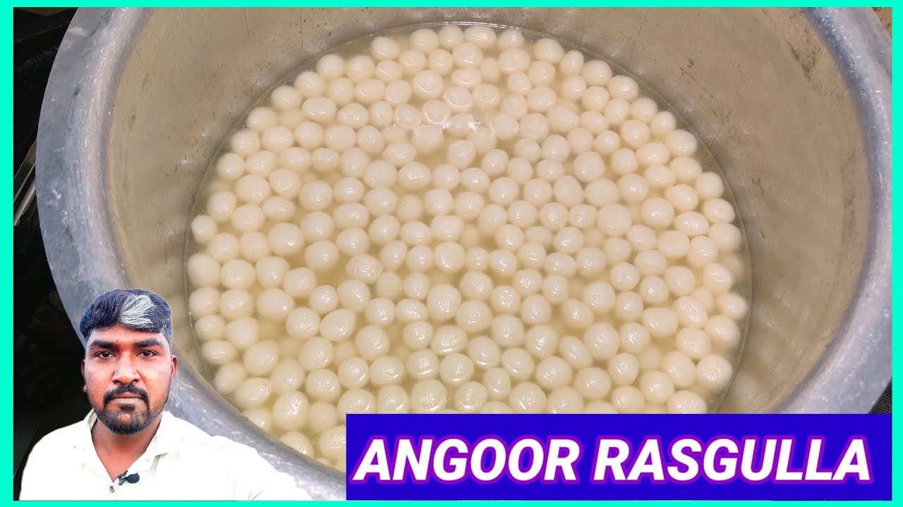 ANGOOR RASGULLA SWEET RECIPE in Tamil | how to make Mini Rasgulla ...