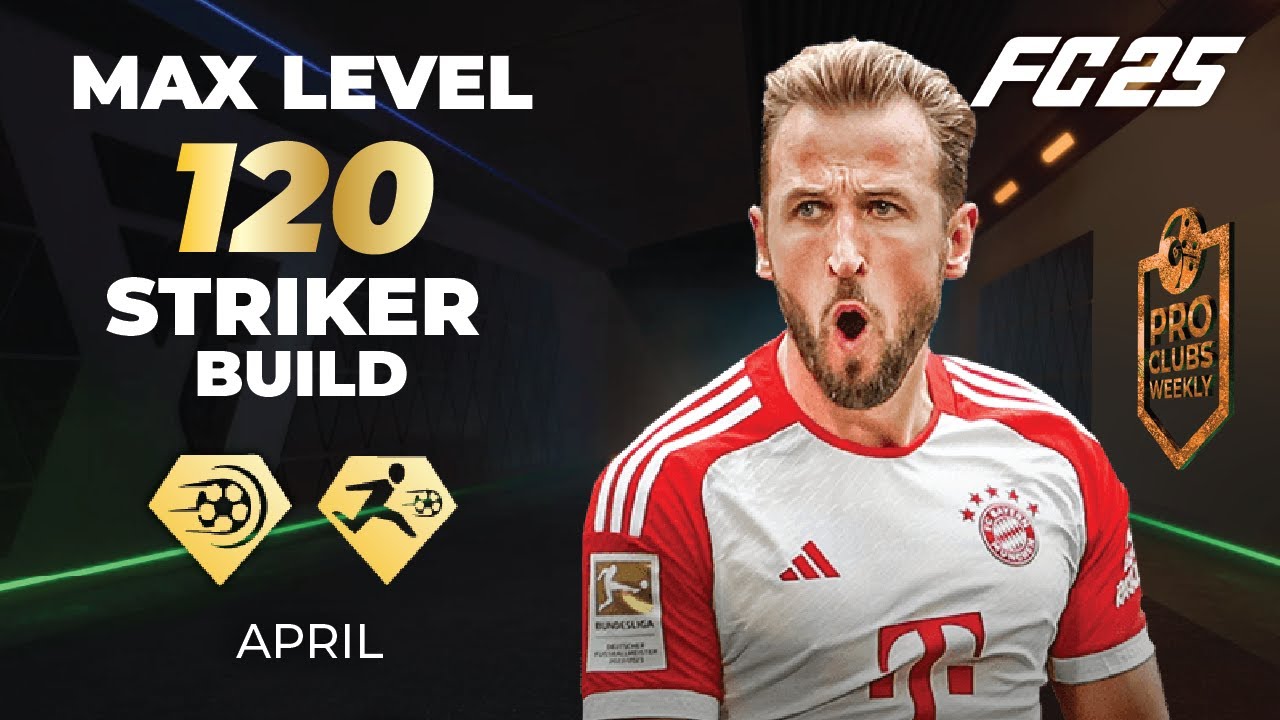 BEST STRIKER BUILD *POST UPDATE* | EA FC 25 PRO CLUBS BALLER BUILD ...