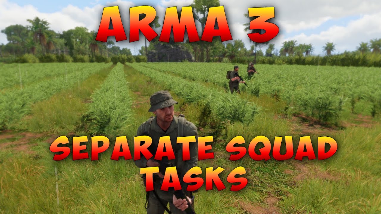 Arma 3 Editor | Assign Tasks to Separate Squads - YouTube