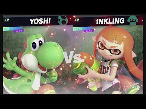 Super Smash Bros Ultimate Amiibo Fights – 3pm Poll Yoshi vs Inkling - YouTube