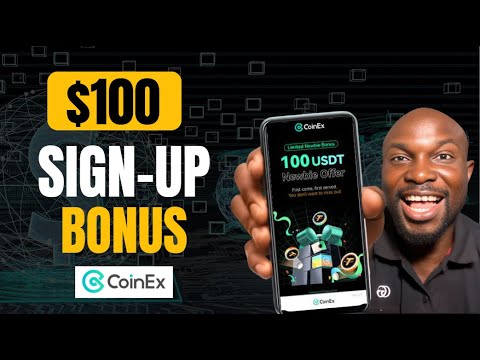 $100 CoinEx Signup Bonus | How To Create CoinEx Account and Verify [Step-by-Step CoinEx Tutorial ...