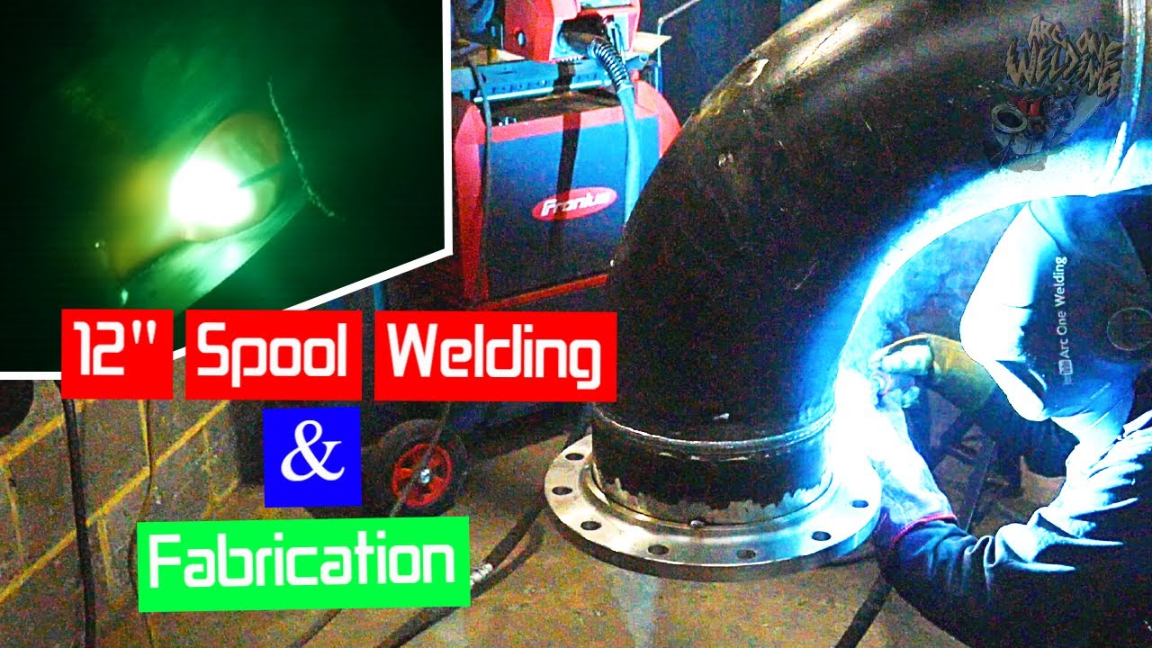 12" Spool Pipe Welding & Fabrication Guide (MIG/MAG) - YouTube