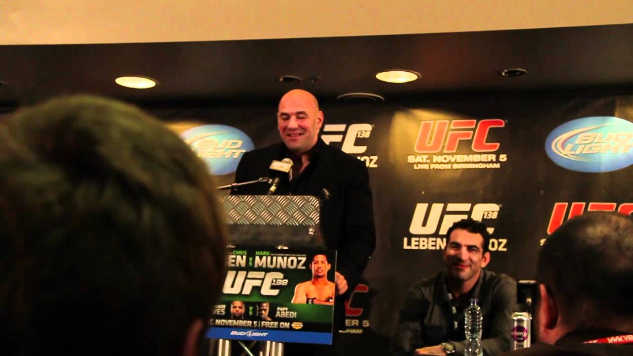UFC 138 Post fight Press conference part 2 - YouTube