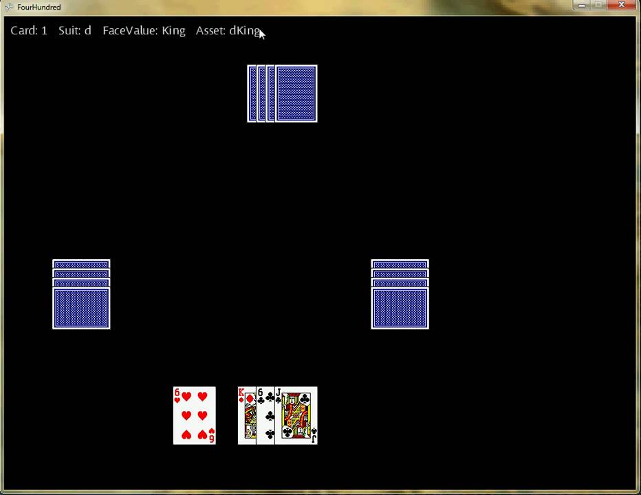 400 card game - YouTube