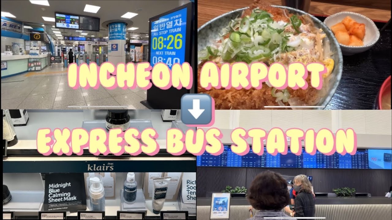 🇰🇷Incheon Airport 1 to Express Bus Terminal | Mini Tour - YouTube
