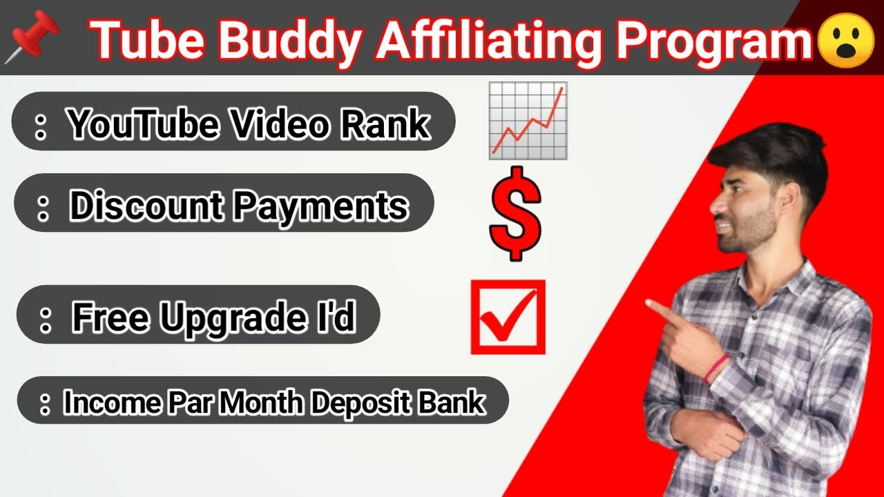HOW TO EARN FROM TUBEBUDDY AFFILIATE PROGRAM/TUBE BUDDY FREE UPGRADE ...