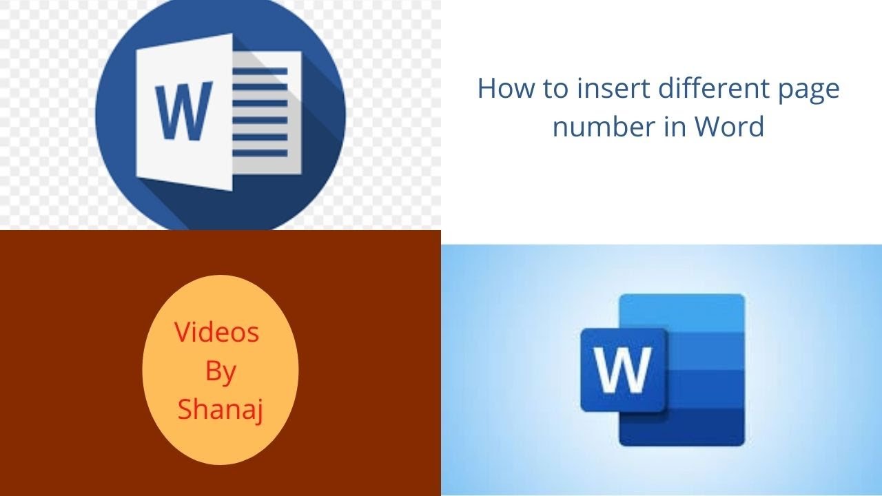 How To Insert Page Number In Word YouTube How To Insert Page Number In Word YouTube