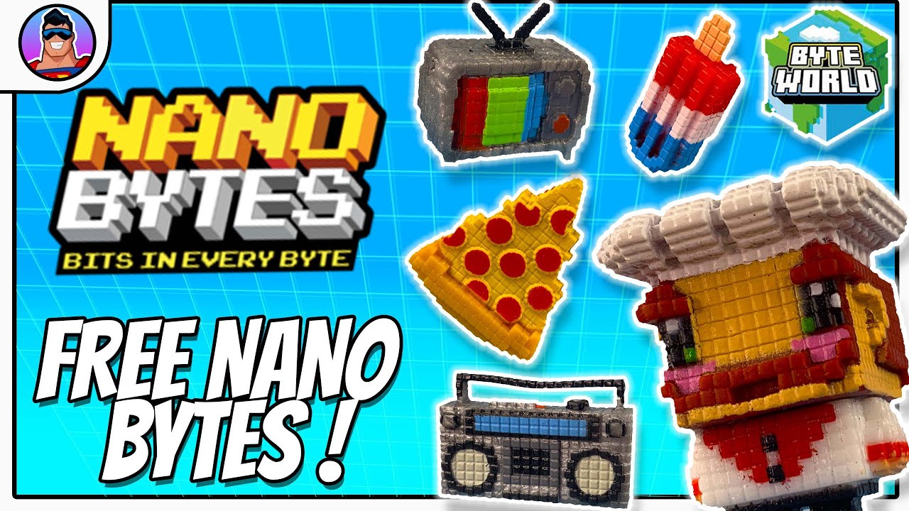 NANOBYTES Series 1 Toy Opening | Mystery Boxes, 5 Pack and 10 Pack ...