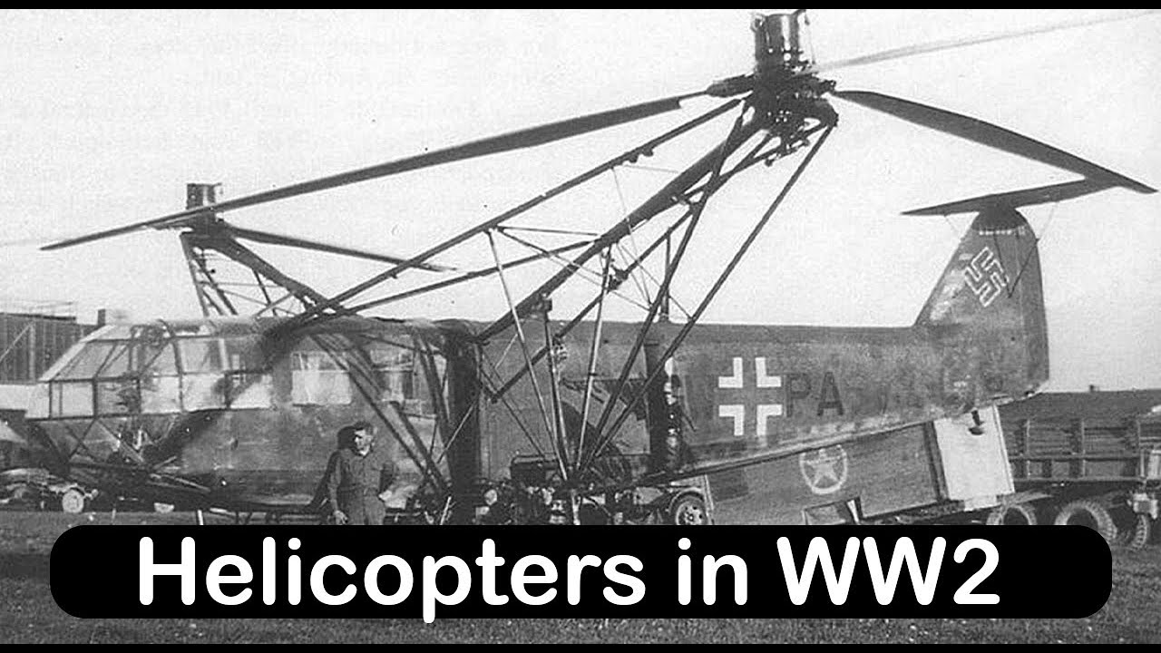 Were there helicopters in World War 2? - YouTube