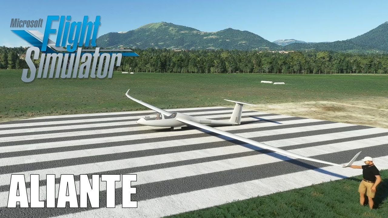 Aliante a Valbrembo - Flight Simulator 40th Anniversary Edition (ita) - YouTube