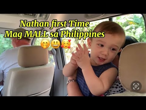 NATHAN FIRST Time mag MALL sa PHILIPPINES 😅😃😁 - YouTube