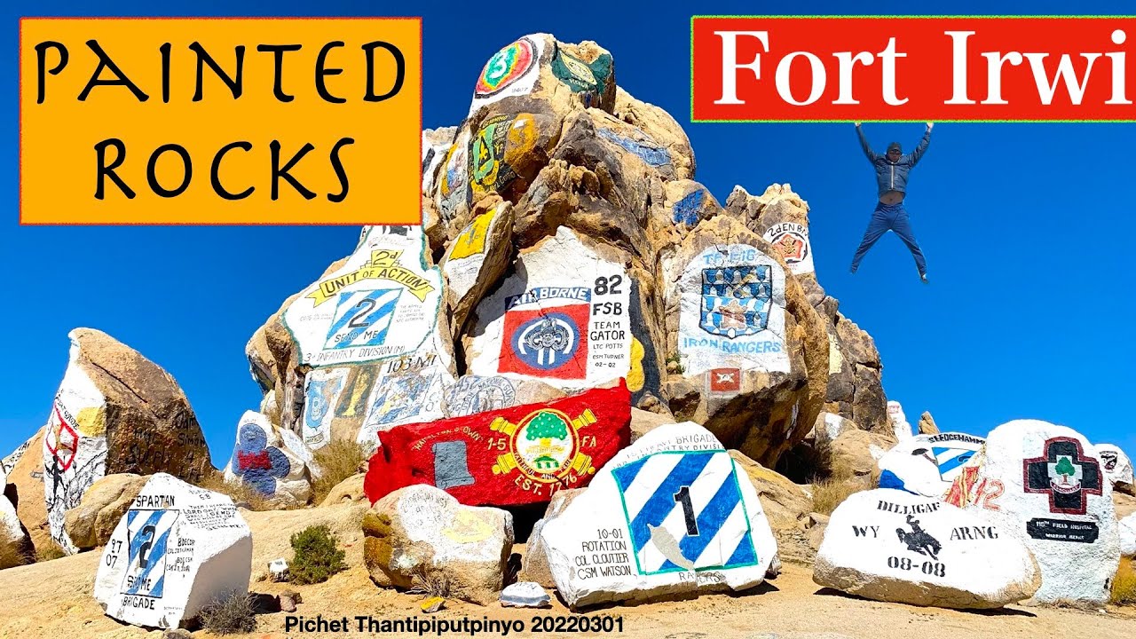 Painted Rocks Fort Irwin CA - YouTube