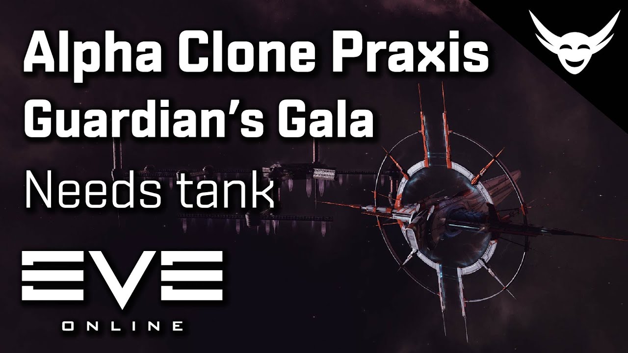 EVE Online - Guardian's Gala Alpha clone Praxis Test - YouTube