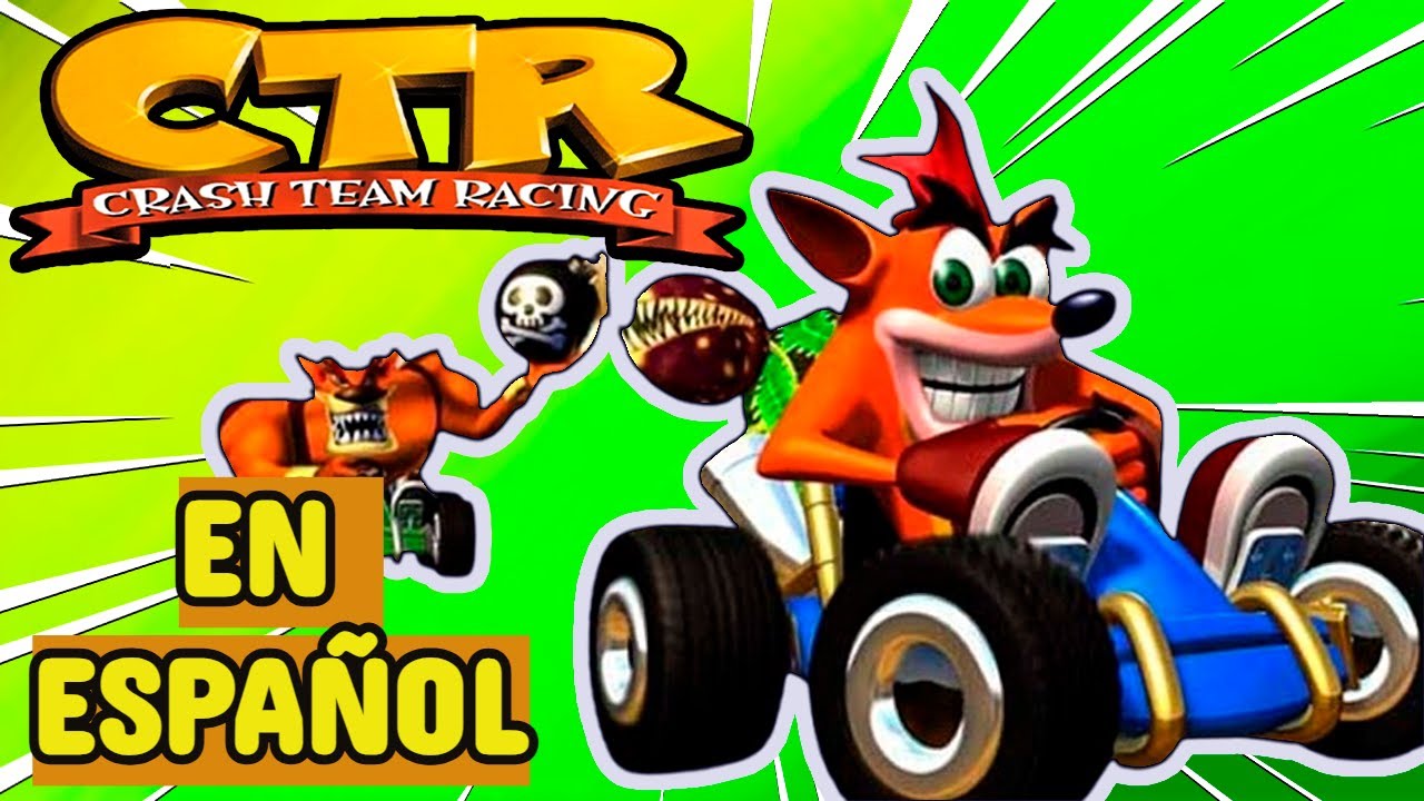 CRASH TEAM RACING PS3 PKG (EN ESPAÑOL) 🎮 ️ - YouTube