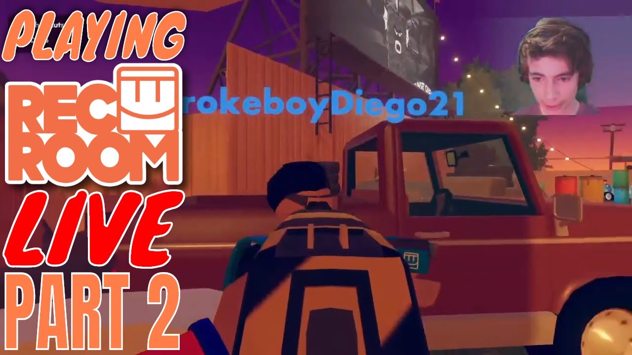 Playing Rec Room Live Part 2 uggghhhhhhrh | Rec Room Livestream - YouTube