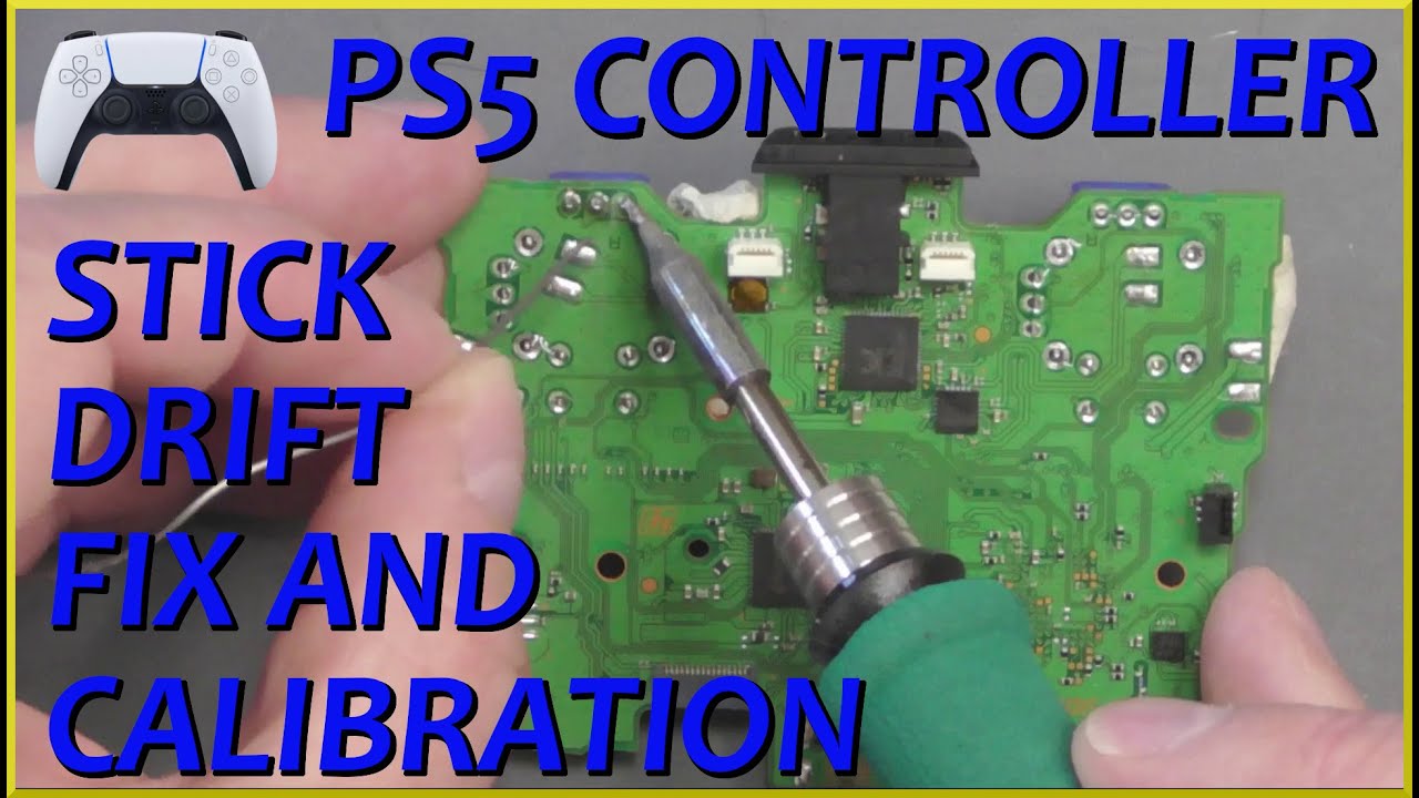 PS5 DualSense Wireless Controller. Stick Drift repair and calibration ...