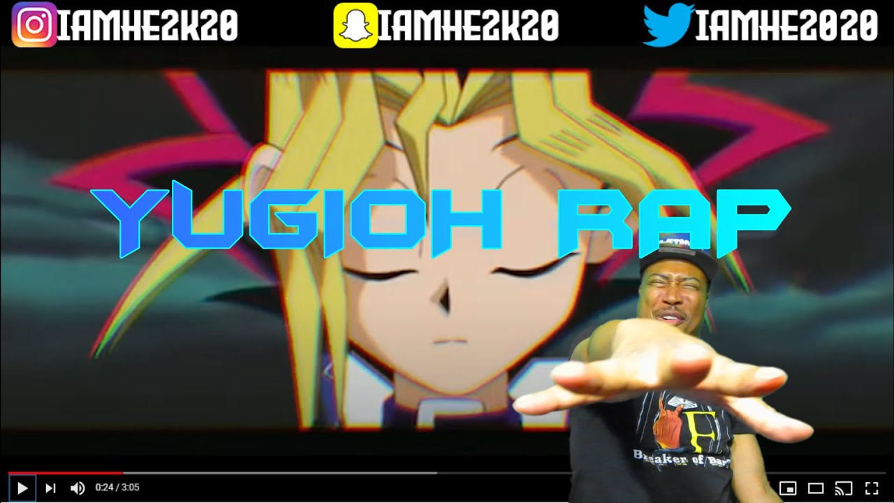 YUGIOH RAP BY RUSTAGE *HE REACTS* - YouTube