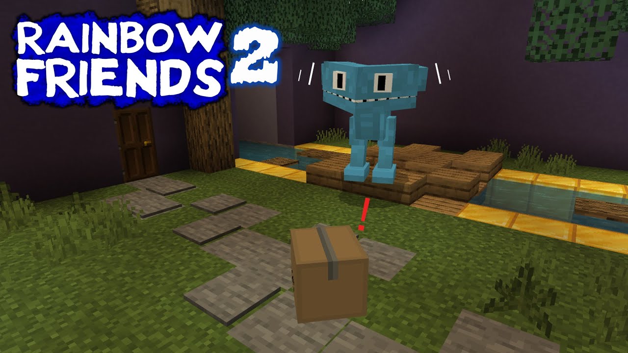 Minecraft Roblox Rainbow Friend Chapter 2 Mod Gameplay - YouTube