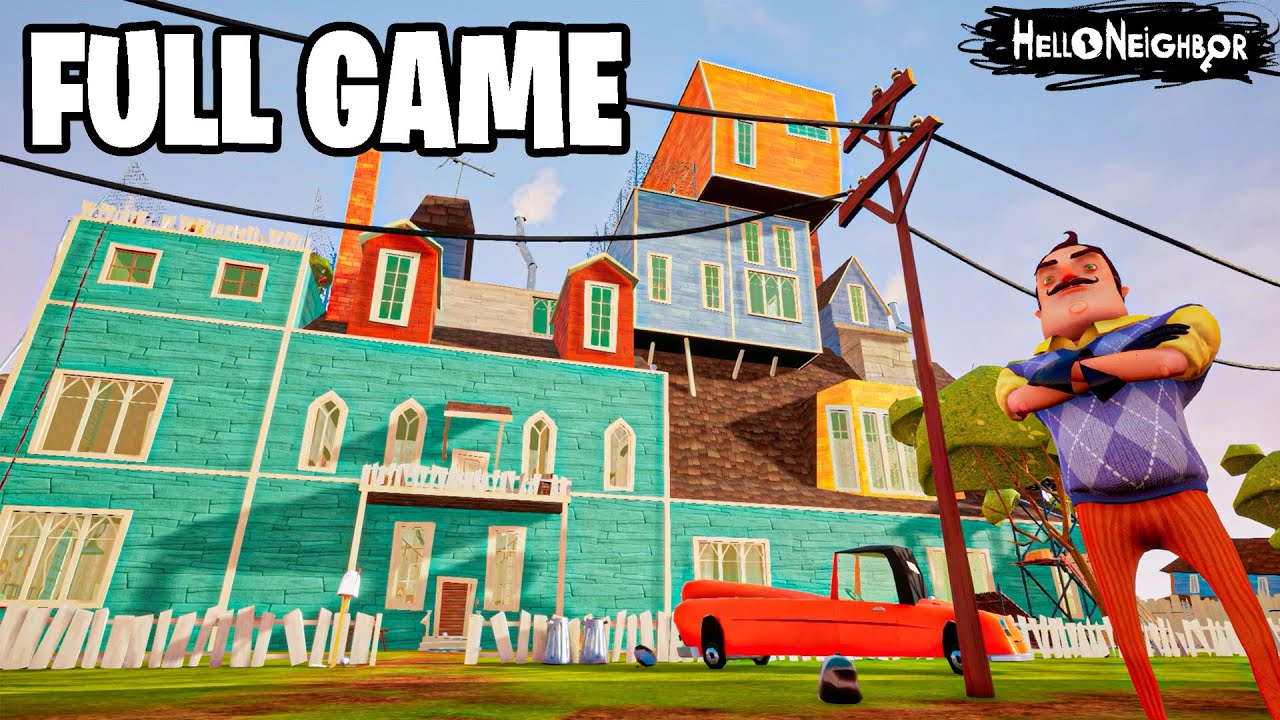 Hello Neighbor - Neighbor 3 Remastered (FULL WALKTHROUGH) - YouTube