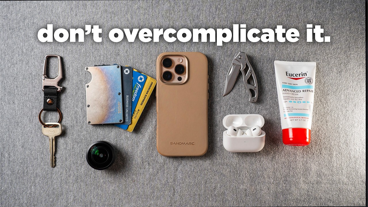My Realistic Everyday Carry Setup - YouTube