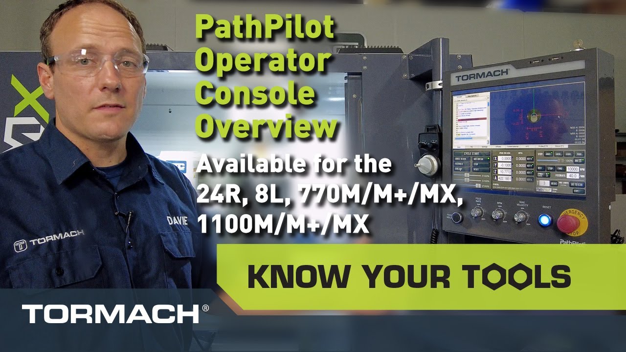 Tormach PathPilot Operator Console Improves Physical Feedback - YouTube