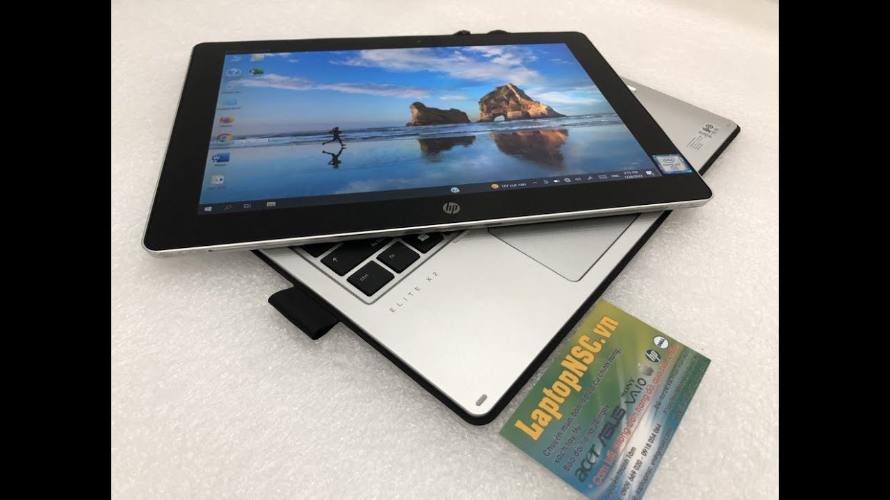 HP Elite x2 1012 G1 Core m7 6Y75 Touch - YouTube