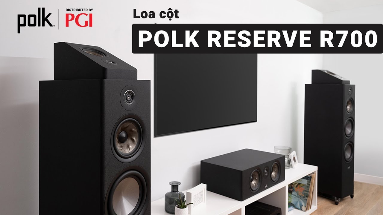 Polk Reserve R700 - Flagship loa cột cao cấp nhất phân khúc - YouTube