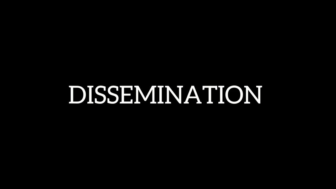 Pronunciation and Definition of Dissemination - YouTube