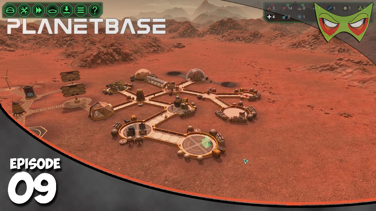 PlanetBase - Ep 9 - Power Storage - Let's Play - Gameplay - YouTube