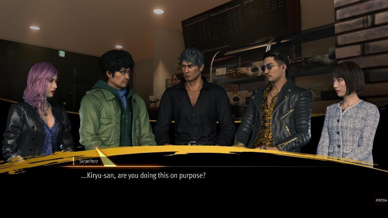 Kiryu Table Talk Strawberries & Cream Like a Dragon: Infinite Wealth ...