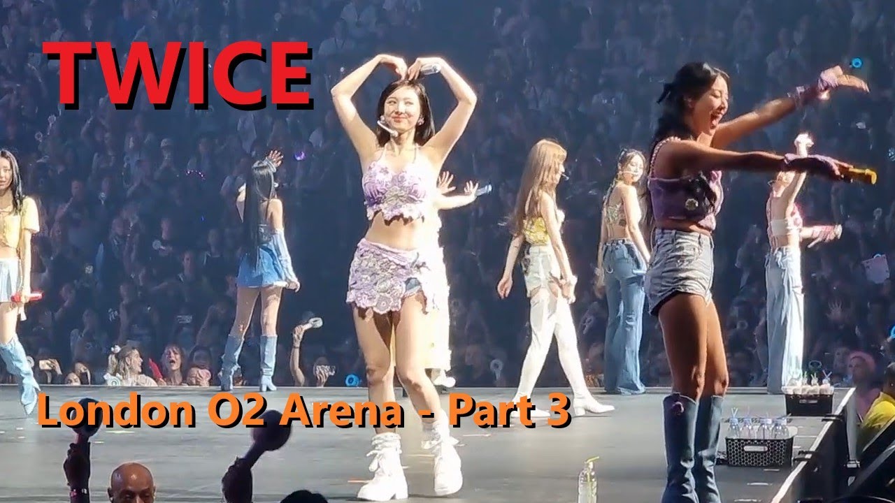 TWICE - LONDON O2 ARENA 7/9/2023 - Part 3 #twice #twice_5th_world_tour #kpop - YouTube