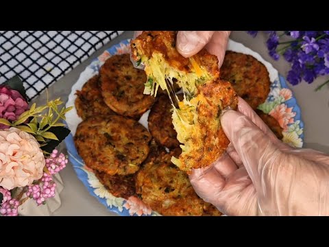 Zucchini (Courgette) fritters || zucchini better than meat || courgette ...