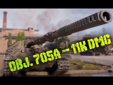 Obj. 705A - 11k dmg - YouTube