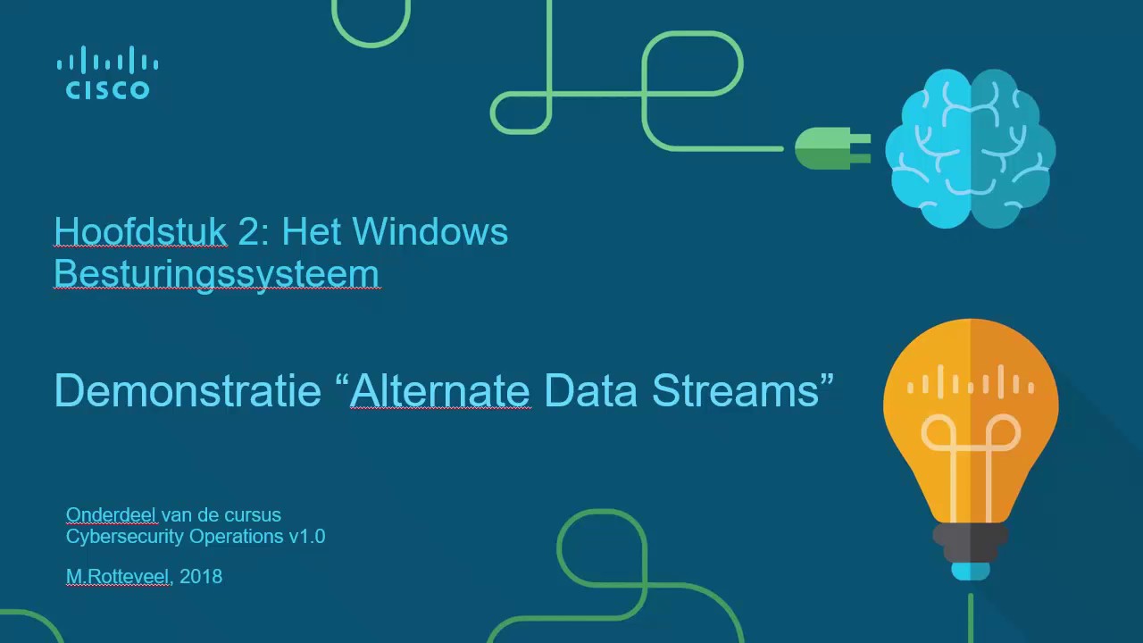 Alternate Data Streams - een demonstratie - YouTube