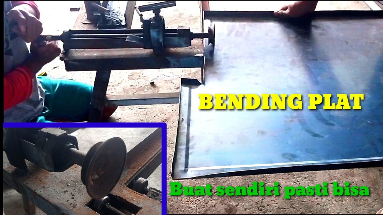 Gampang membuatnya.. Bending plat manual - YouTube