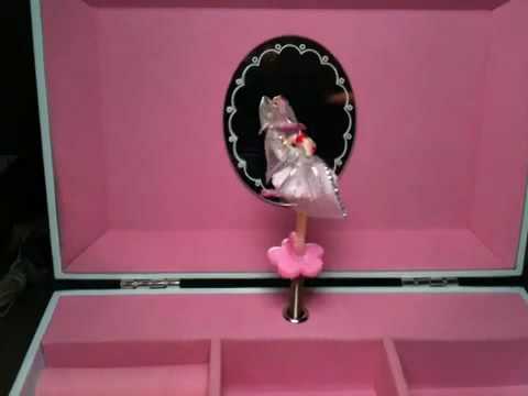Goth vampire black swan ballerina music box. - YouTube