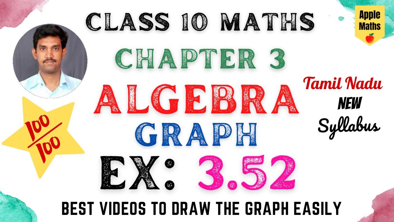 Class 10 | Maths | Chapter 3 | Quadratic Graph | Example 3.52 | TN ...