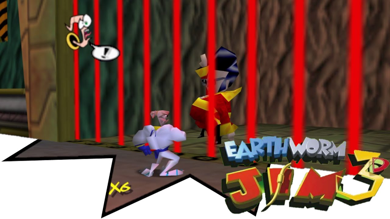 EARTHWORM JIM 3D | Gameplay Walkthrough Part 7 | Are you Hungry Tonite ...